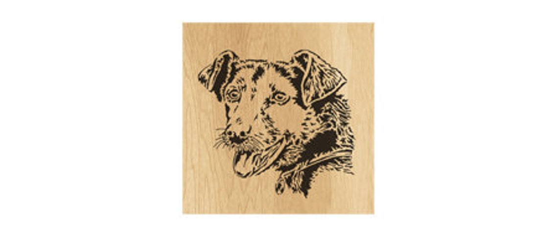 001-dog Scroll Saw Pattern pdf Jpg Dxf Svg Eps - Etsy