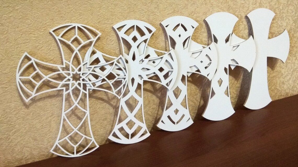 C32-Cross Scroll saw pattern pdf dxf svg eps | Etsy