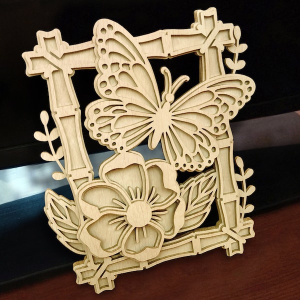 Butterfly Scroll - Etsy