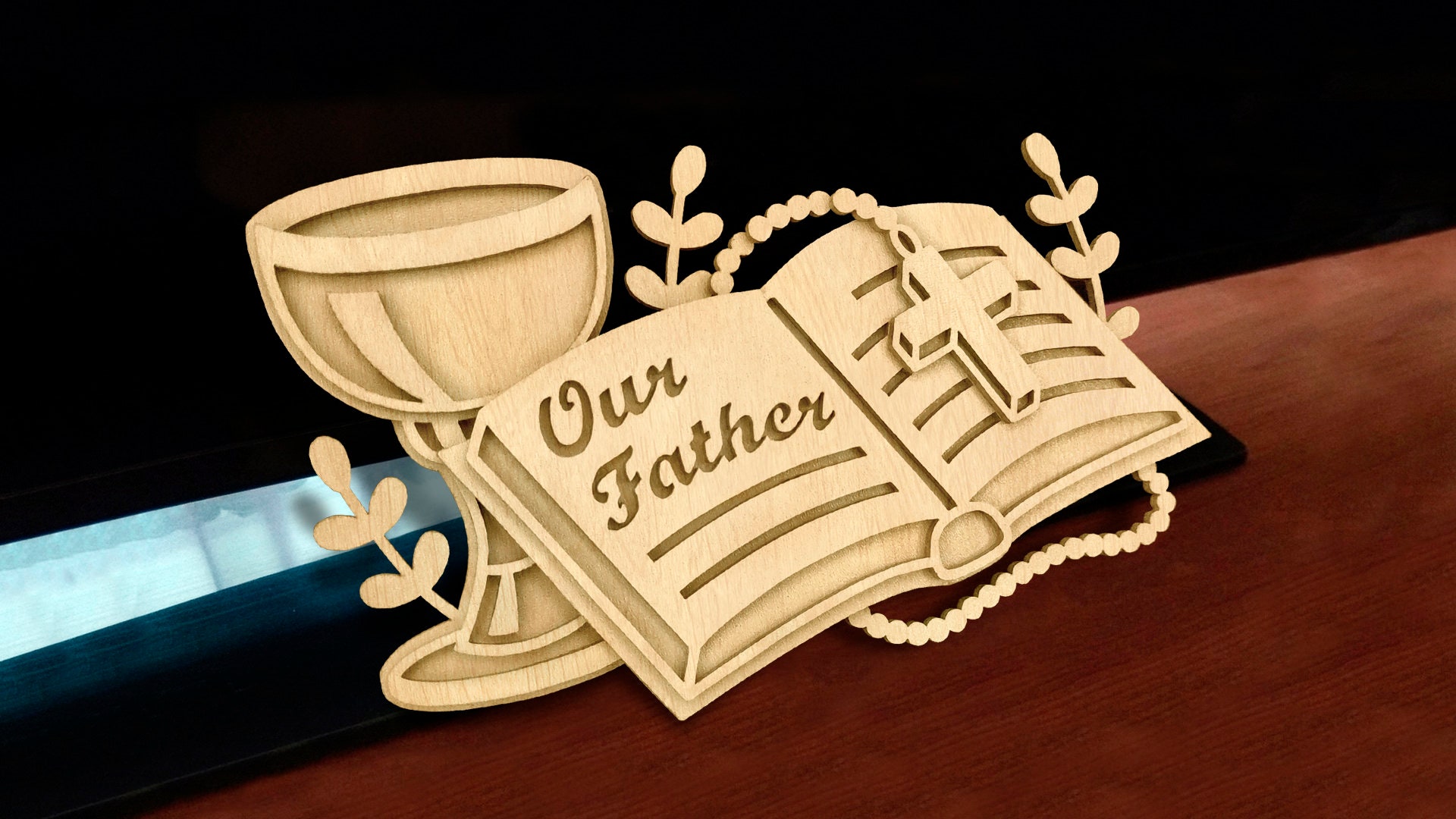 C183-bible Scroll Saw Pattern pdf Dxf Svg Eps | Etsy