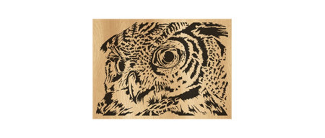 022-owl Scroll Saw Pattern pdf, Jpg, Dxf, Svg, Eps - Etsy
