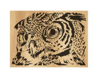 116-owl Scroll Saw Pattern pdf Jpg Dxf Svg Eps | Etsy