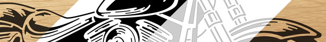 083-bike Scroll Saw Pattern pdf Jpg Dxf Svg Eps - Etsy