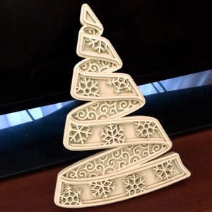 C86-christmas Tree Scroll Saw Pattern pdf Dxf Svg Eps - Etsy