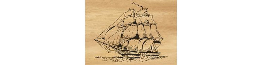 008-ship - Scroll Saw Pattern (pdf, Jpg, Dxf, Svg, Eps) - Etsy