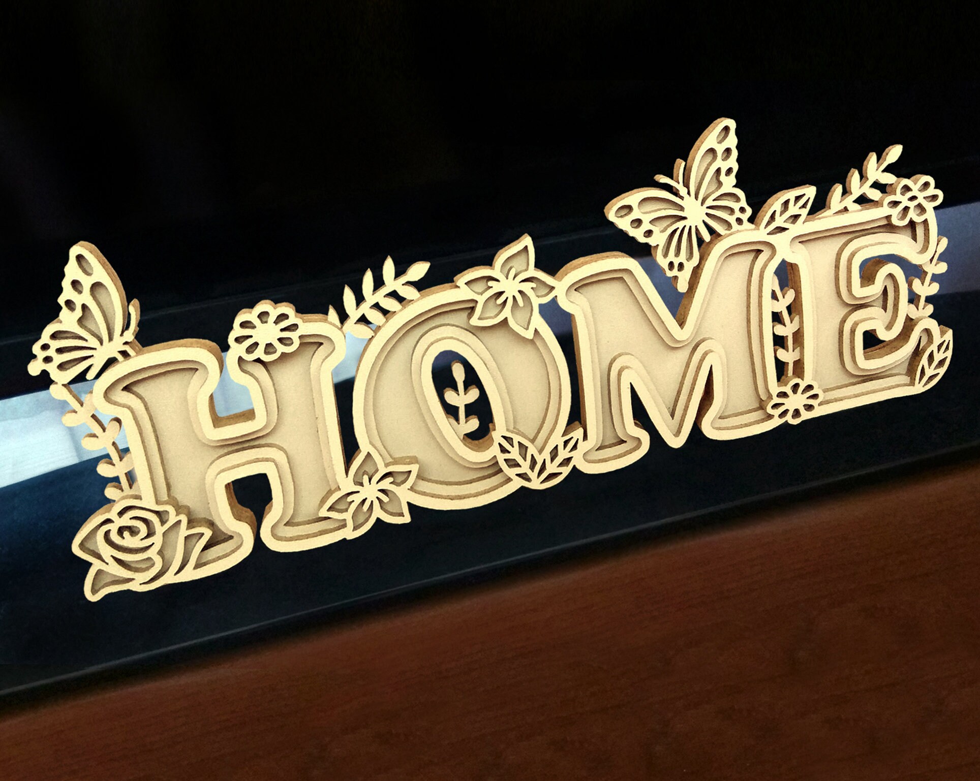 C111-home Scroll Saw Pattern pdf Dxf Svg Eps - Etsy