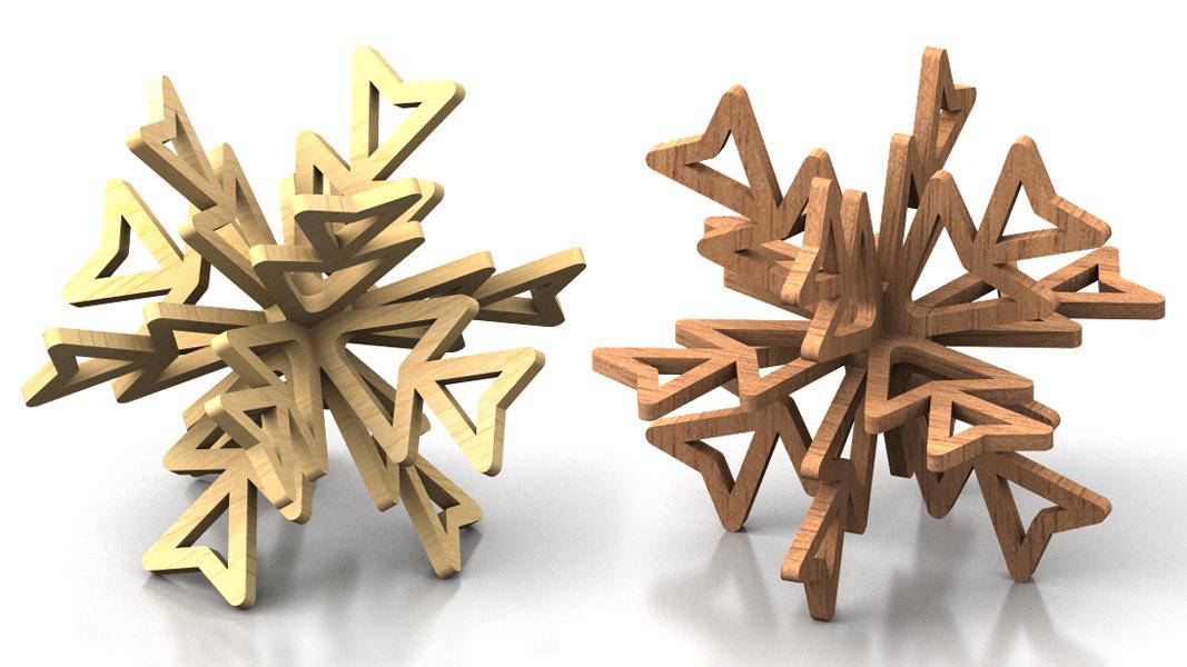 C265-snowflake Set- Scroll Saw Pattern (pdf, Dxf, Svg, Eps) - Etsy
