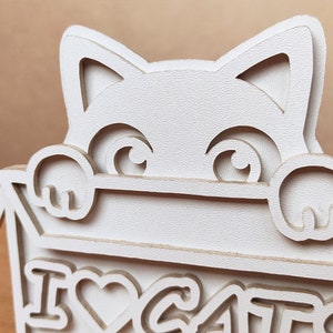C162-cat - Scroll Saw Pattern (pdf, Dxf, Svg, Eps) - Etsy