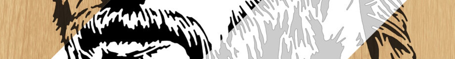 067-viking Scroll saw pattern pdf jpg dxf svg eps | Etsy