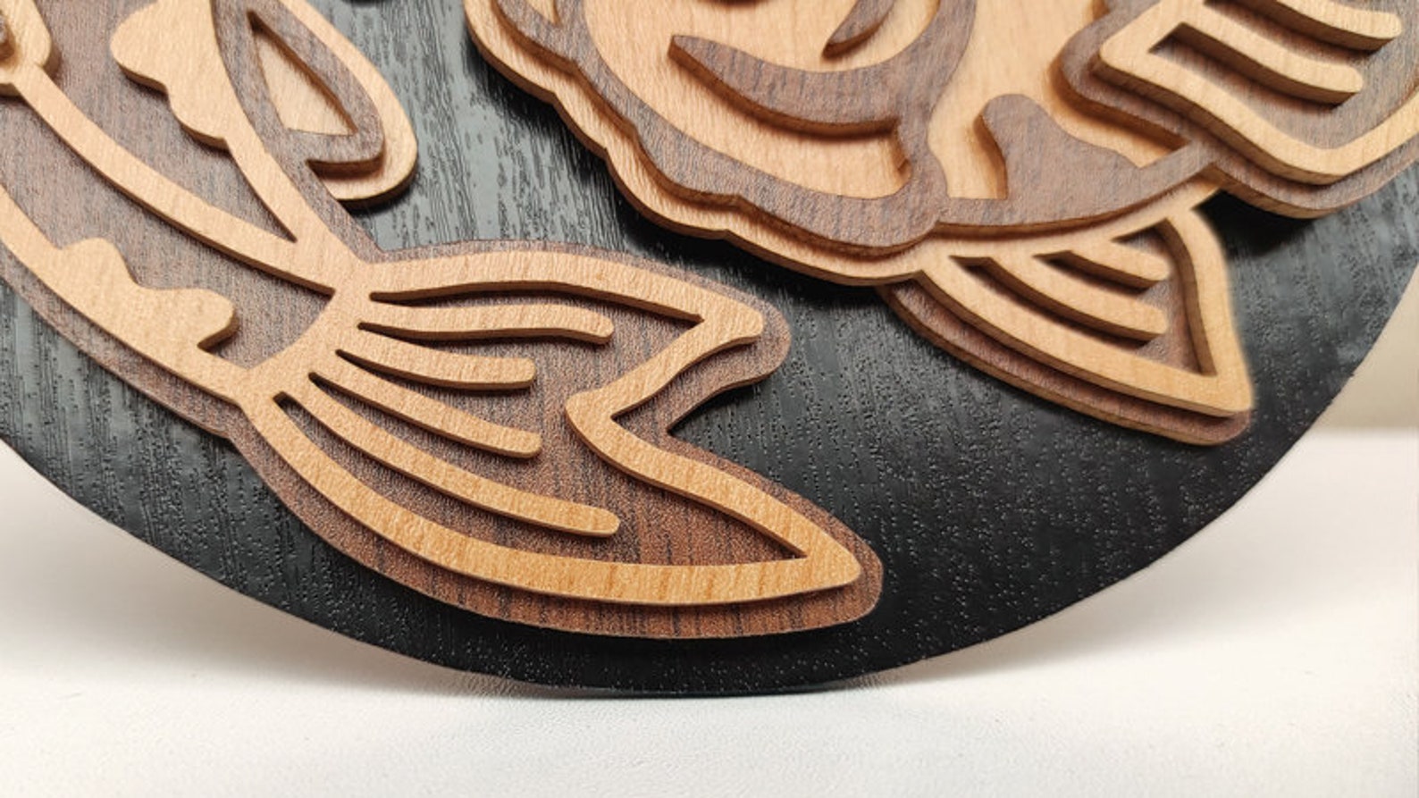 C156-koi Fish Scroll Saw Pattern pdf Dxf Svg Eps - Etsy