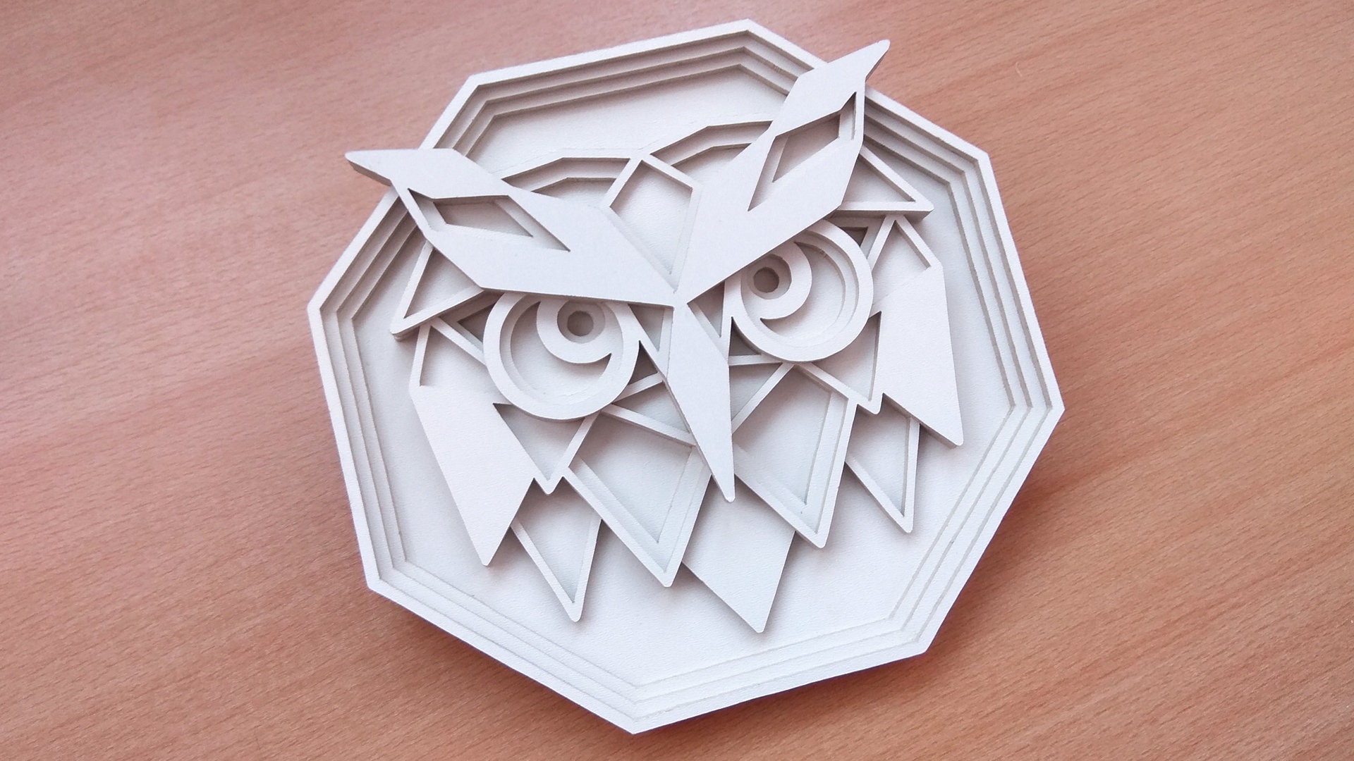 C95-owl Scroll Saw Pattern pdf Dxf Svg Eps | Etsy Canada