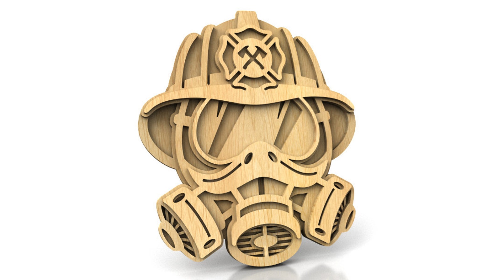 C230-firefighter Scroll Saw Pattern pdf, Dxf, Svg, Eps - Etsy