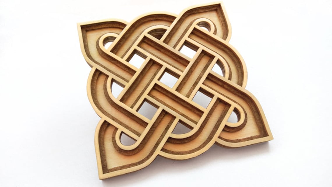 C56-celtic Ornament Scroll Saw Pattern pdf Dxf Svg Eps - Etsy