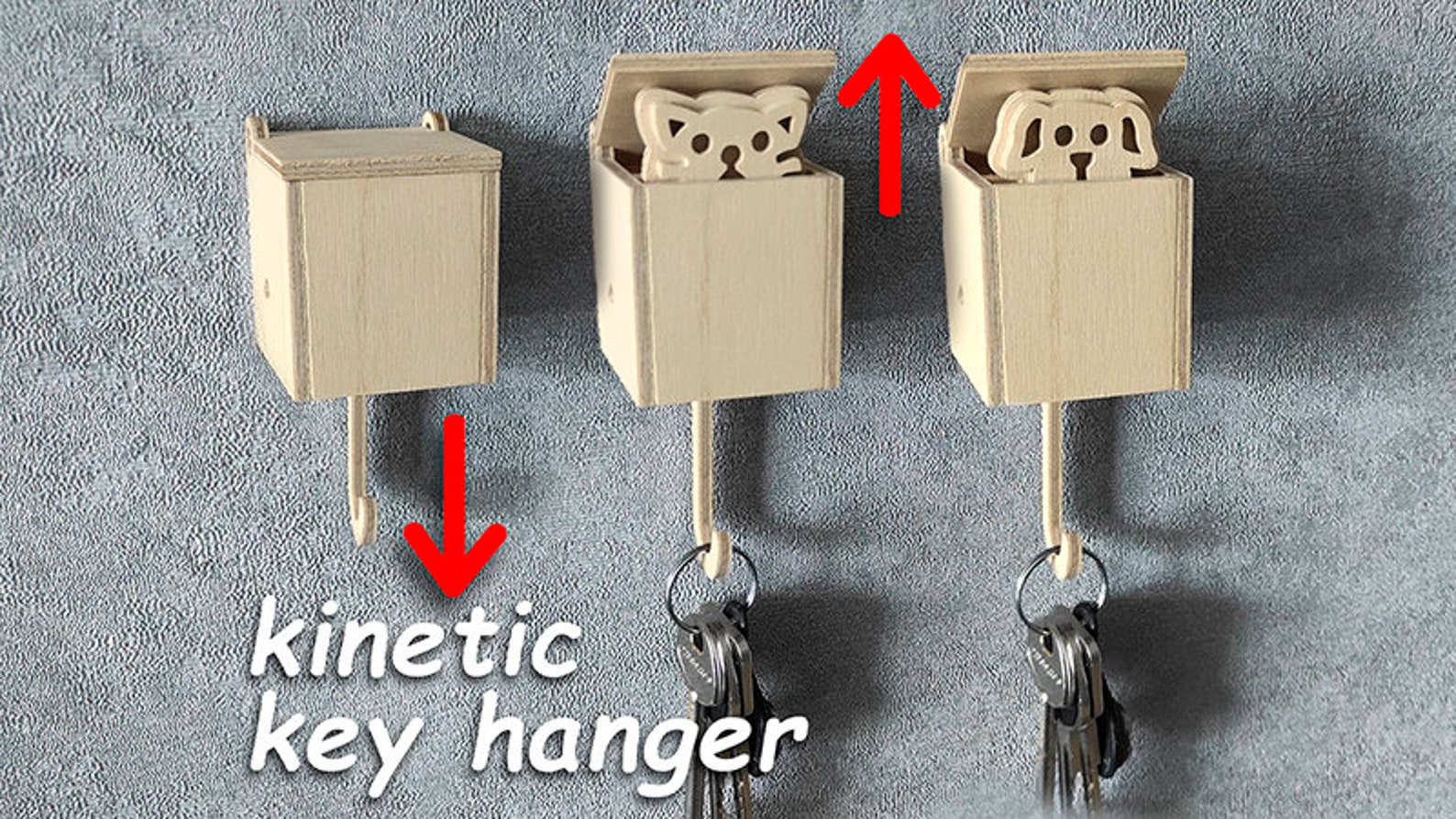 C196-kinetic Key Hanger Scroll Saw Pattern pdf Dxf Svg - Etsy