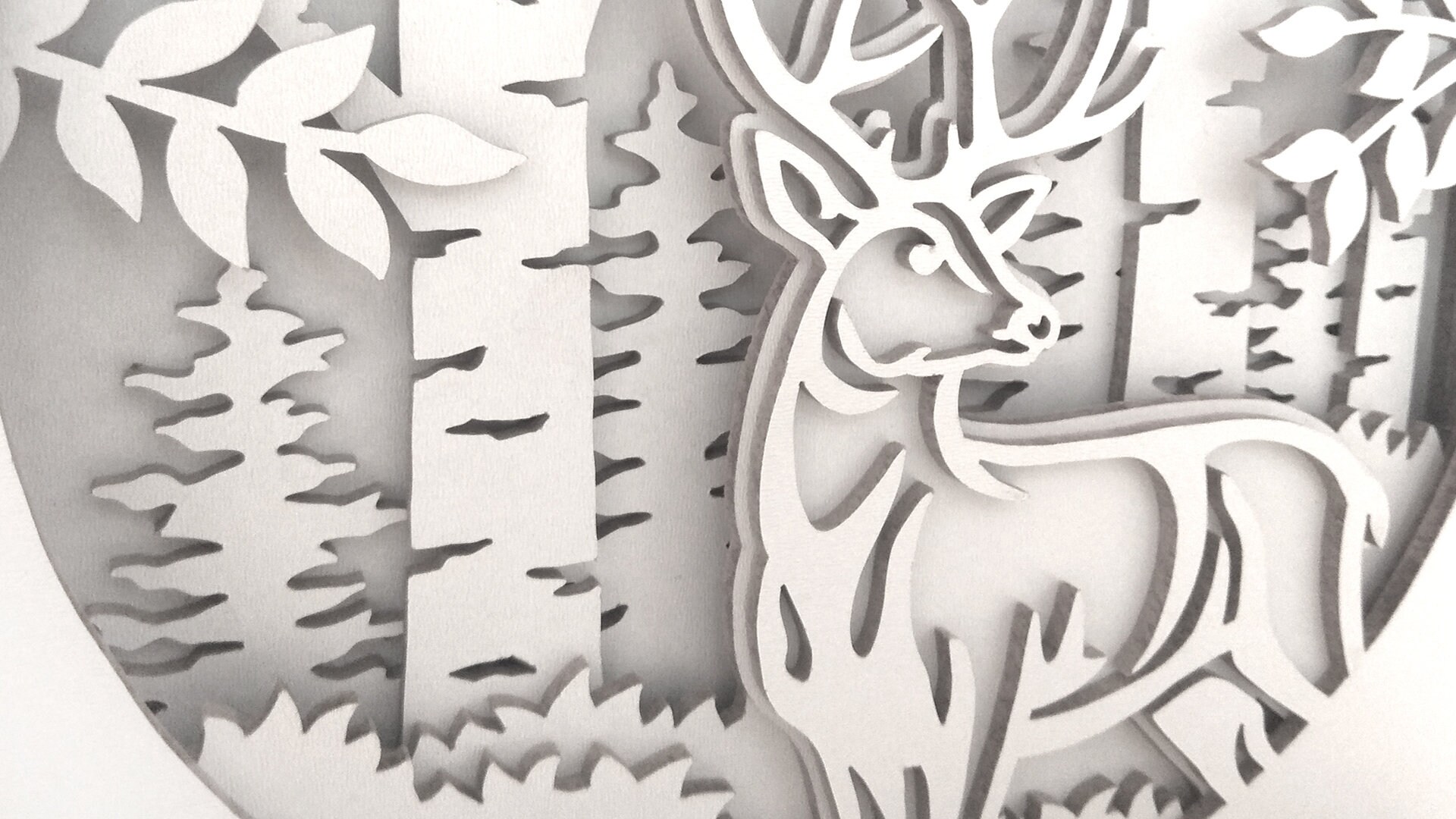 C71-deer Scroll Saw Pattern pdf Dxf Svg Eps - Etsy UK
