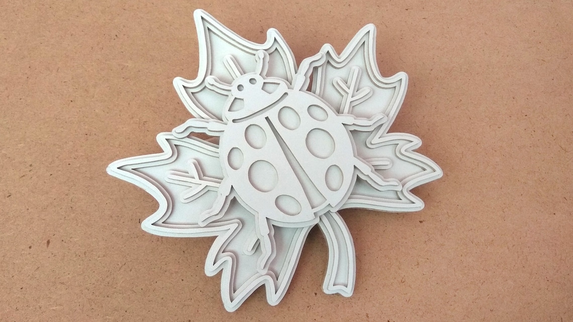 C102-ladybug Scroll Saw Pattern pdf Dxf Svg Eps - Etsy