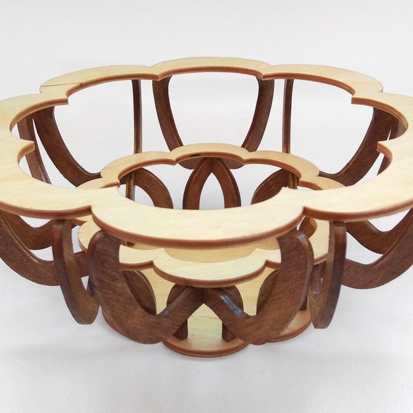 Scroll Saw Bowl Pattern - Etsy