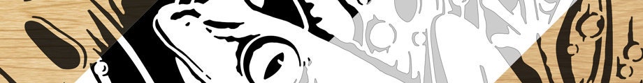 073-frog Scroll Saw Pattern pdf Jpg Dxf Svg Eps - Etsy Australia