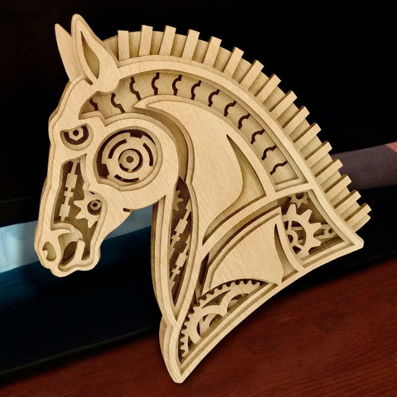 Scroll Saw Horse - Etsy