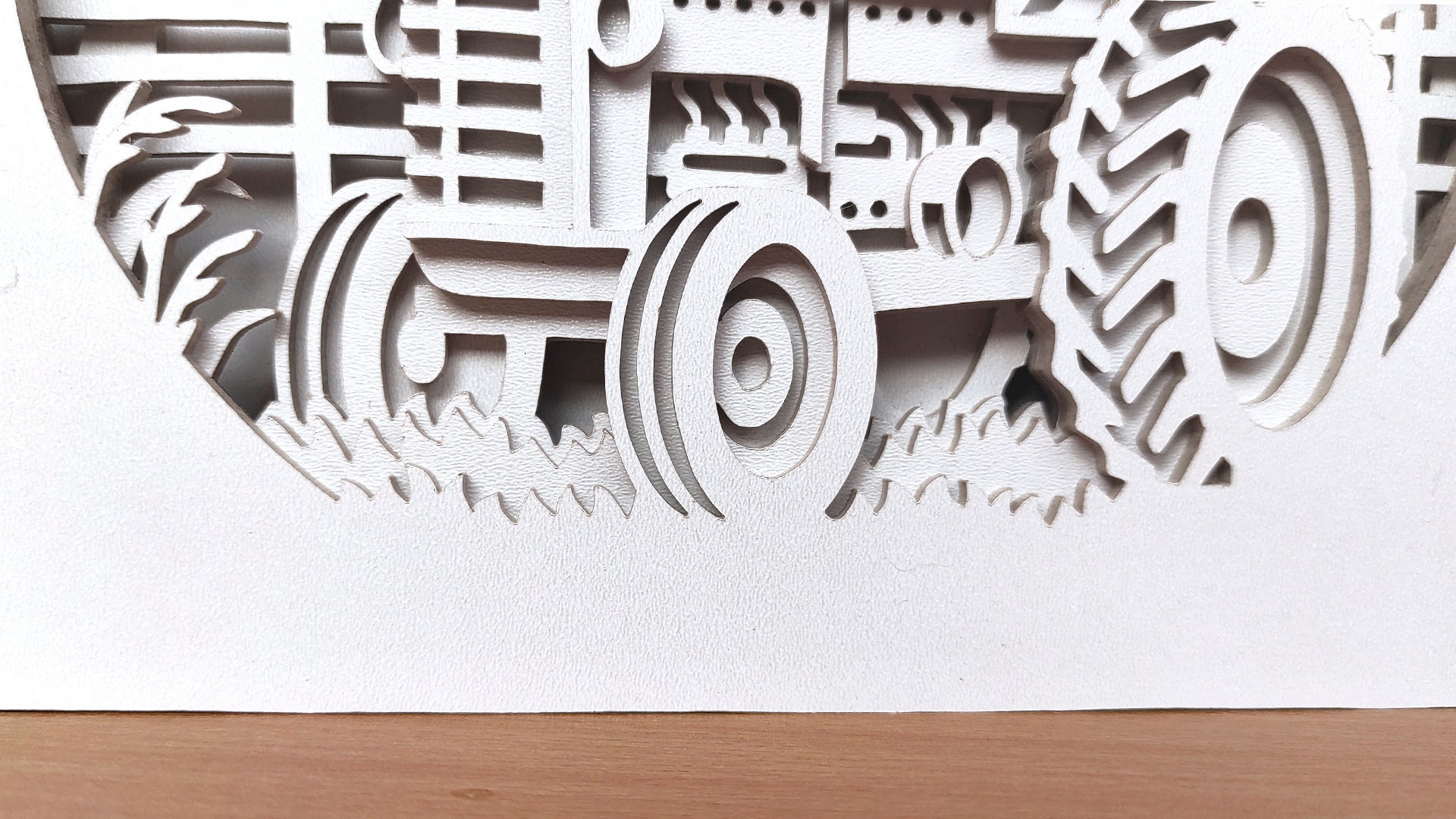 C170-tractor - Scroll Saw Pattern (pdf, Dxf, Svg, Eps) - Etsy UK