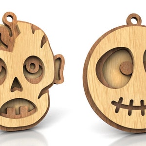 C241-halloween Set - Scroll Saw Pattern (pdf, Dxf, Svg, Eps) - Etsy