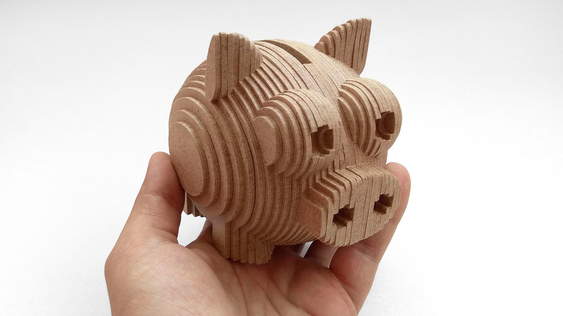 C66-piggy Bank Scroll Saw Pattern pdf Dxf Svg Eps - Etsy UK