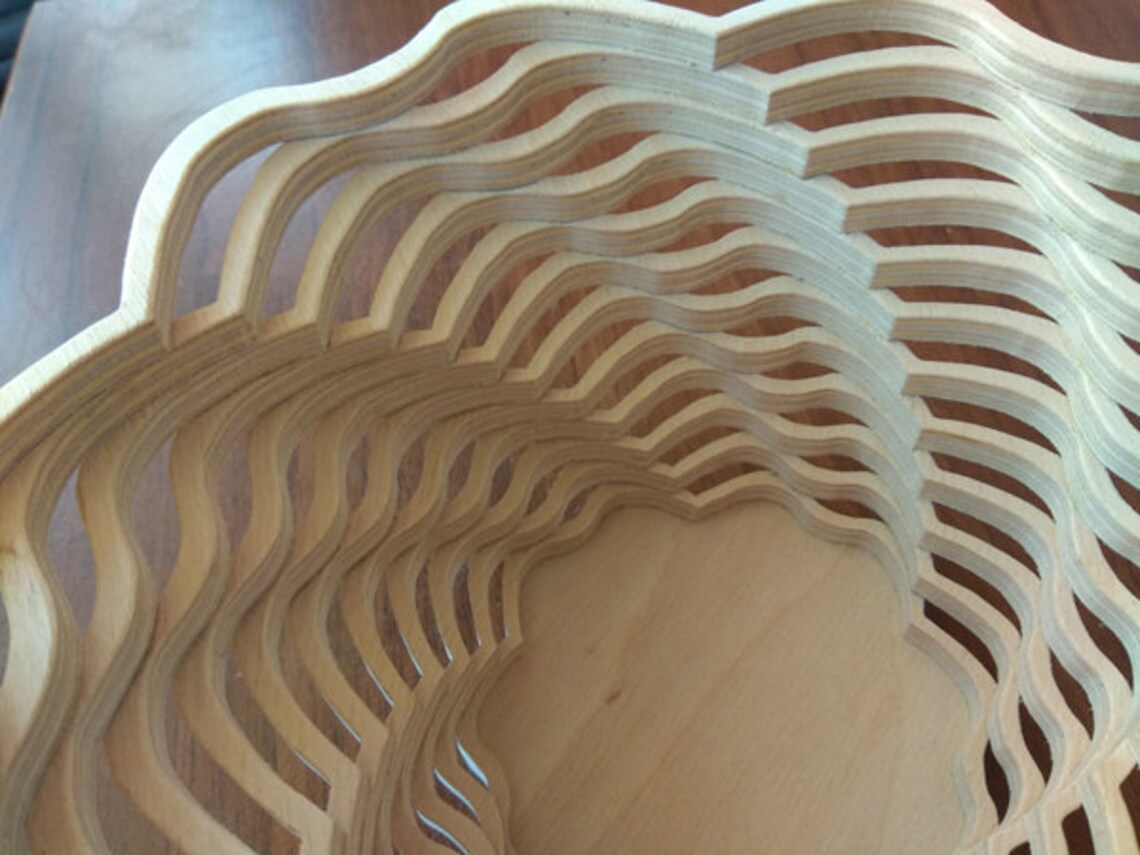 C01-bowl Scroll Saw Pattern pdf Jpg Dxf Svg Eps | Etsy Australia