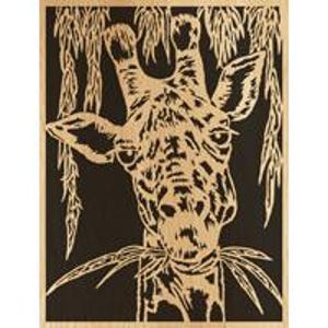 003-giraffe - Scroll Saw Pattern (pdf, Jpg, Dxf, Svg, Eps) - Etsy