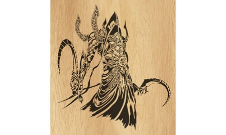 015-reaper Scroll Saw Pattern pdf Jpg Dxf Svg Eps - Etsy