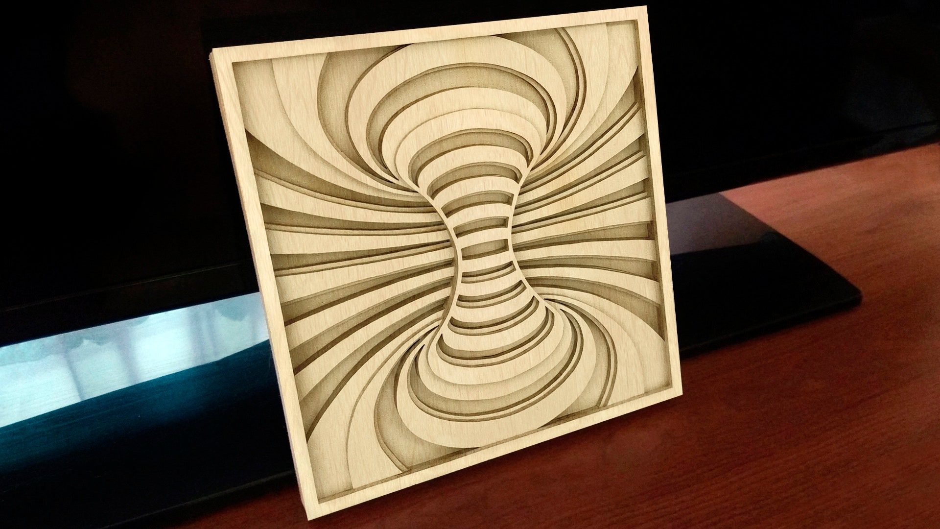 Optical Illusion Scroll Saw Pattern - Etsy