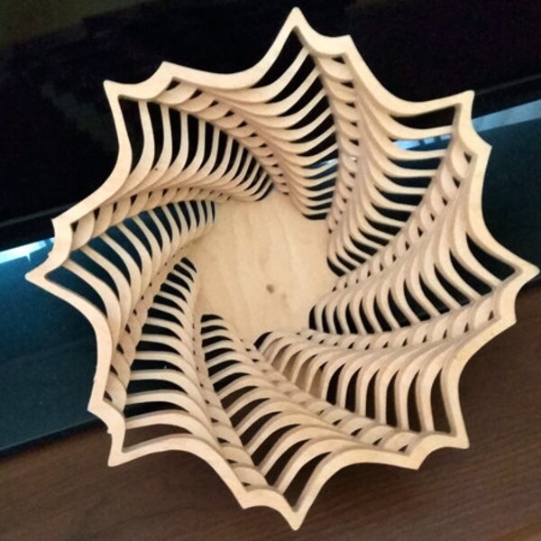 Scroll Saw Bowl Pattern - Etsy