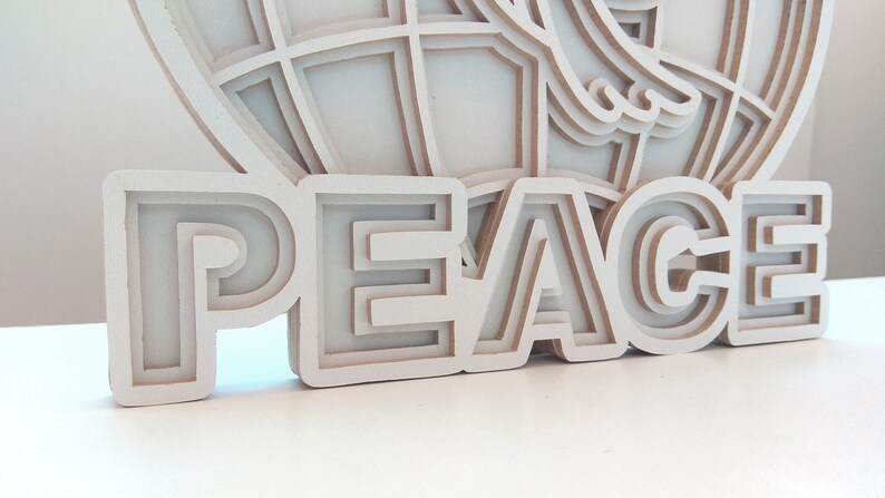 C65-peace Scroll Saw Pattern pdf Dxf Svg Eps - Etsy UK