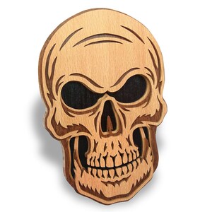 C106-skull - Scroll Saw Pattern (pdf, Dxf, Svg, Eps) - Etsy