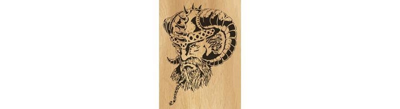060-viking - Scroll Saw Pattern (pdf, Jpg, Dxf, Svg, Eps) - Etsy