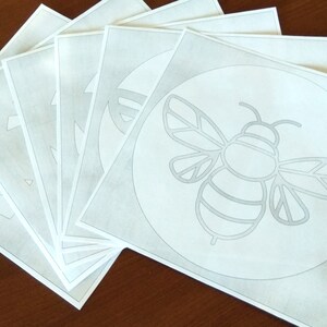 C20-bee - Scroll Saw Pattern (pdf, Dxf, Svg, Eps) - Etsy
