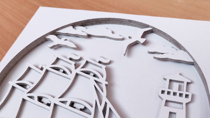 C153-Ship Scroll saw pattern pdf dxf svg eps - Etsy México