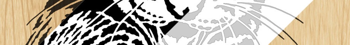 019-cub Scroll saw pattern pdf jpg dxf svg eps | Etsy