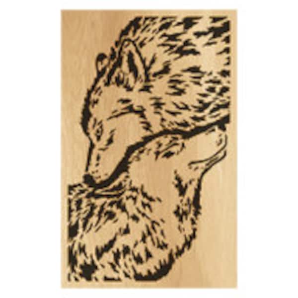 Wolf Scroll Saw Patterns - Etsy