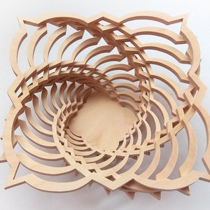 C59-bowl - Scroll Saw Pattern (pdf, Jpg, Dxf, Svg, Eps) - Etsy