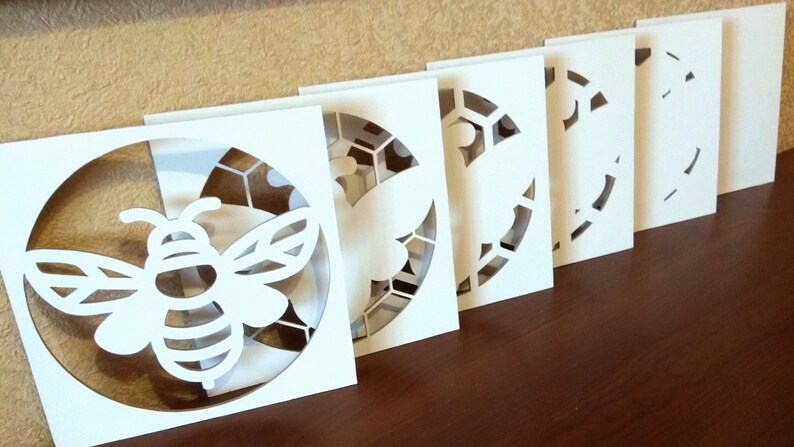 C20-bee - Scroll Saw Pattern (pdf, Dxf, Svg, Eps) - Etsy Canada
