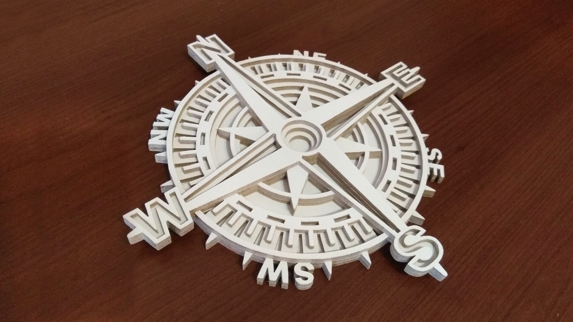 C57-compass Scroll Saw Pattern pdf Dxf Svg Eps | Etsy Australia