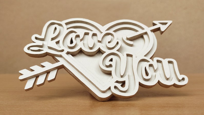 C151-love Scroll Saw Pattern pdf Dxf Svg Eps - Etsy Canada