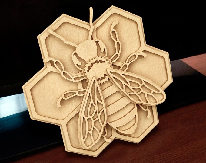 C160-bee - Scroll Saw Pattern (pdf, Dxf, Svg, Eps) - Etsy Canada
