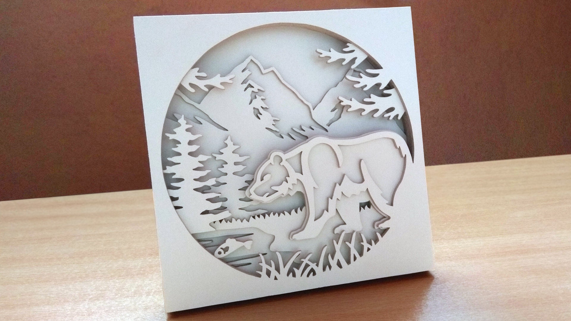 C85-bear Scroll Saw Pattern pdf Dxf Svg Eps - Etsy