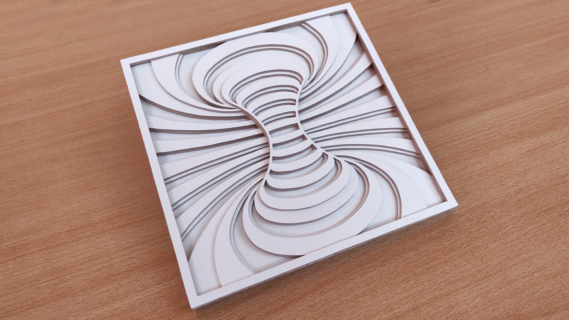 C181-illusion Scroll Saw Pattern pdf Dxf Svg Eps | Etsy