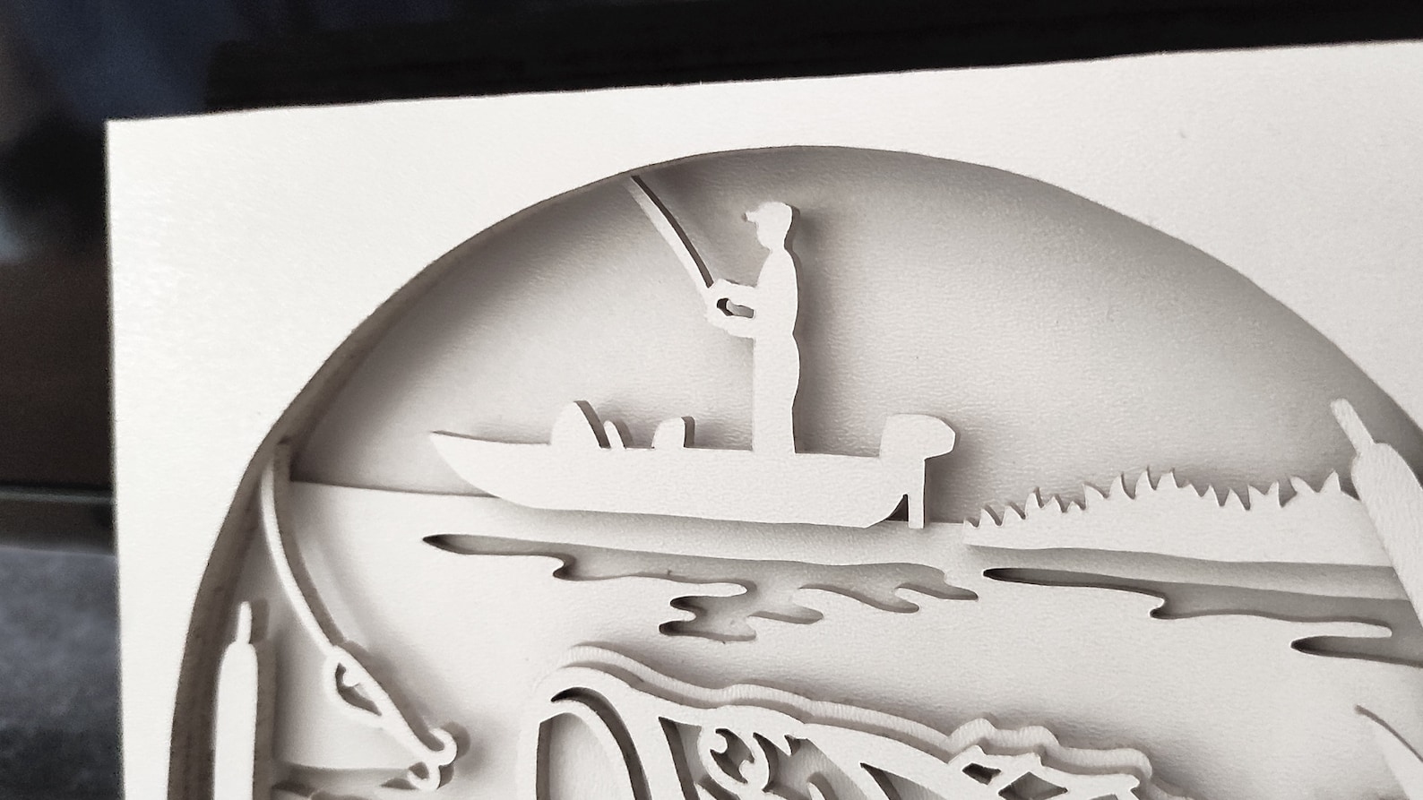 C148-fishing Scroll Saw Pattern pdf Dxf Svg Eps - Etsy