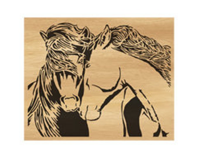 Band Saw / Scroll Saw Horse Pattern - Etsy Canada