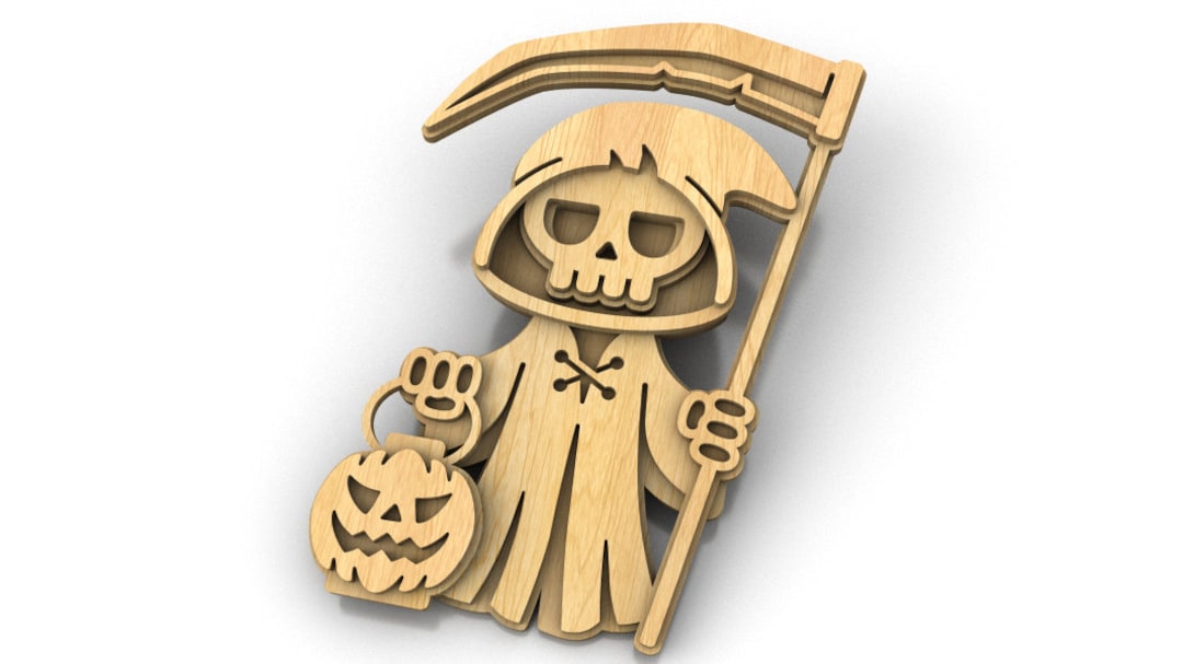 C238-halloween Scroll Saw Pattern pdf, Dxf, Svg, Eps - Etsy