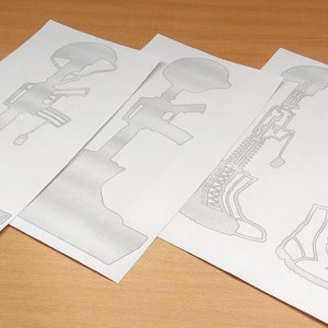 C84-battlefield Cross - Scroll Saw Pattern (pdf, Dxf, Svg, Eps) - Etsy