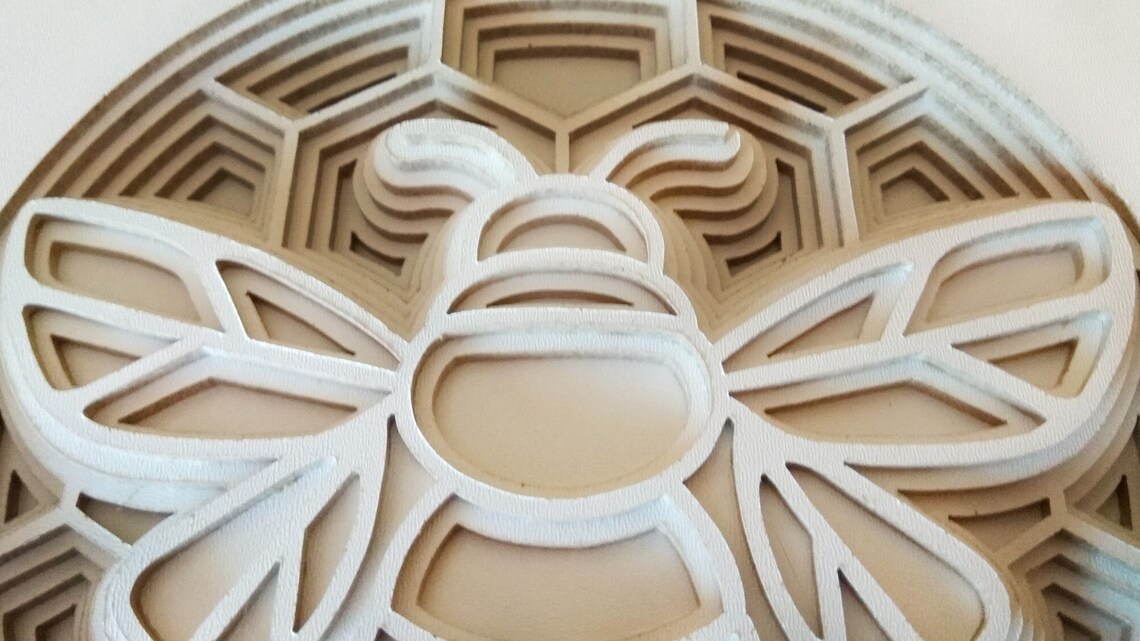 C20-bee Scroll Saw Pattern pdf Dxf Svg Eps - Etsy